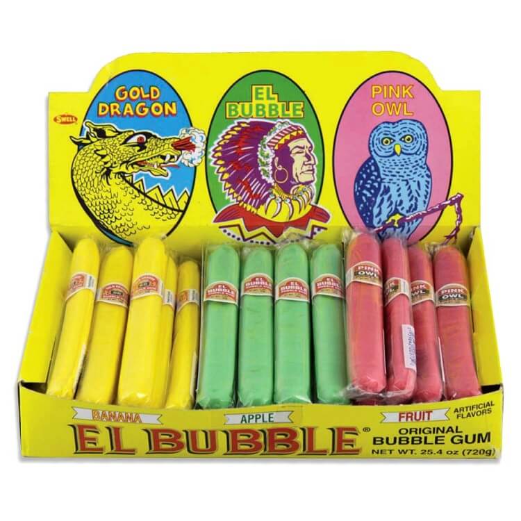 El Bubble Cigars 36 Count Box Nostalgic Candy Sweetservices